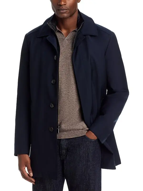 Cardinal Of Canada Samson Raincoat With Removable Bib - Navy