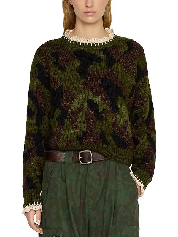 Sea Channing Wool Crewneck Sweater - Multi