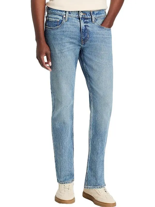 Paige Normandie Straight Fit 32 Jeans In Heritage - Fendall