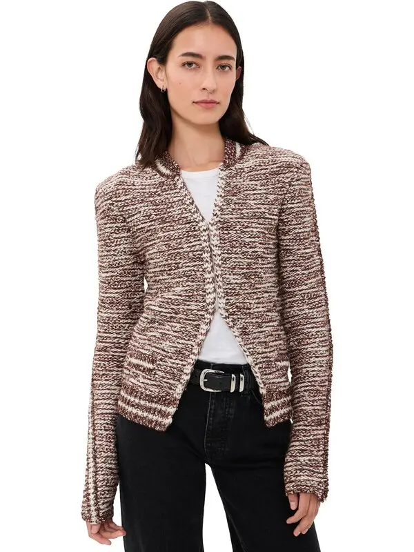 IRO PARIS Dunmore Jacket - Squirrel/cloud