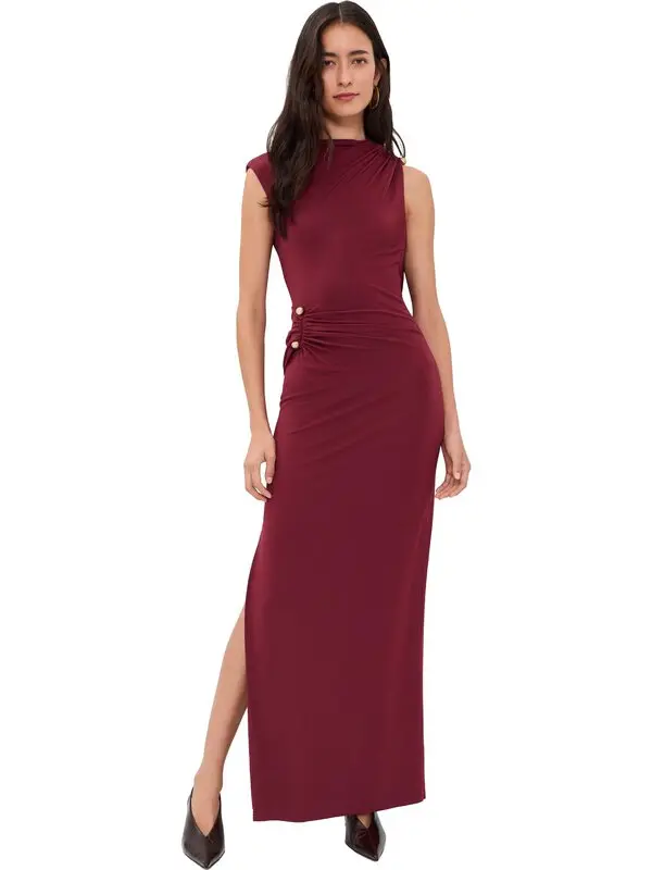 Cult Gaia Izola Dress - Winter Plum