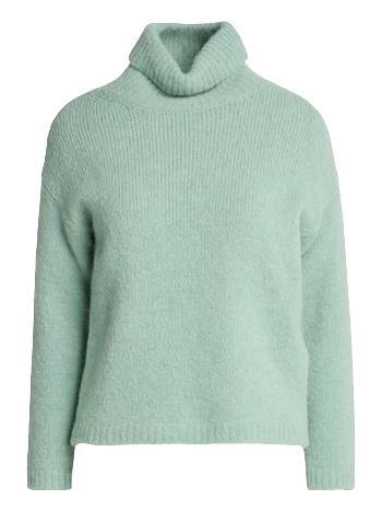 I BLUES Turtleneck Size Wool, Alpaca Wool, Polyamide, Elastane - Green