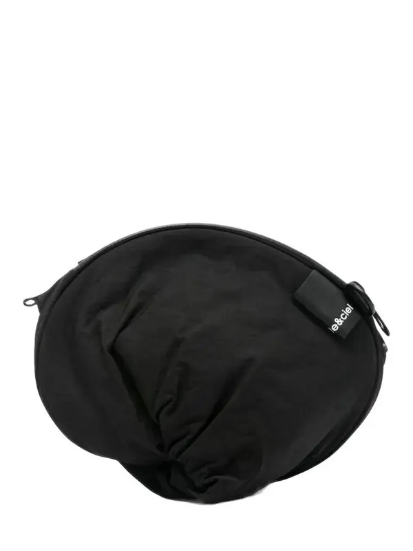 COTE&CIEL Luka Ruched Shoulder Bag - Black