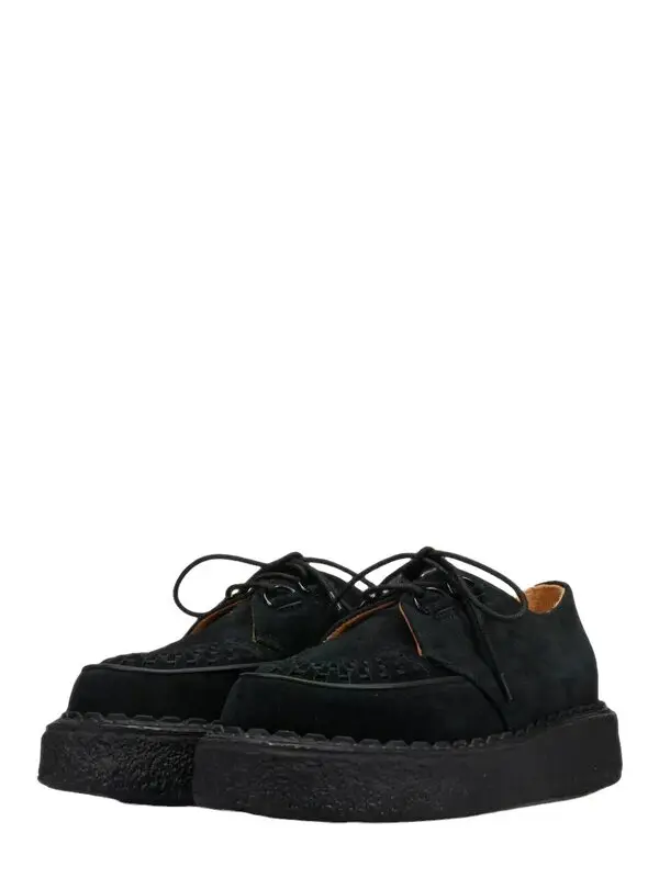 Mihara Yasuhiro Davidsuede Inter Lace Shoes - Black