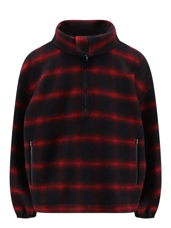 Balenciaga Checked Flannel Overshirt - Red