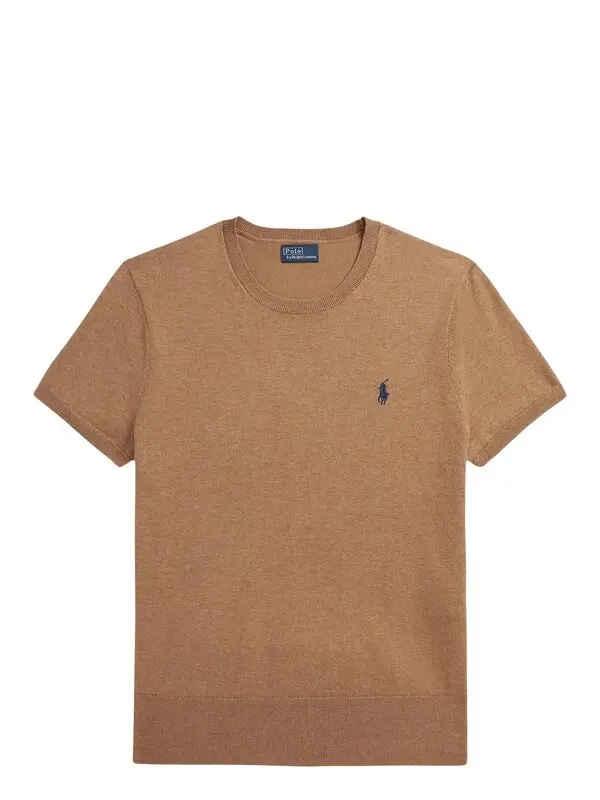 Polo Ralph Lauren Logo T-shirt - Beige