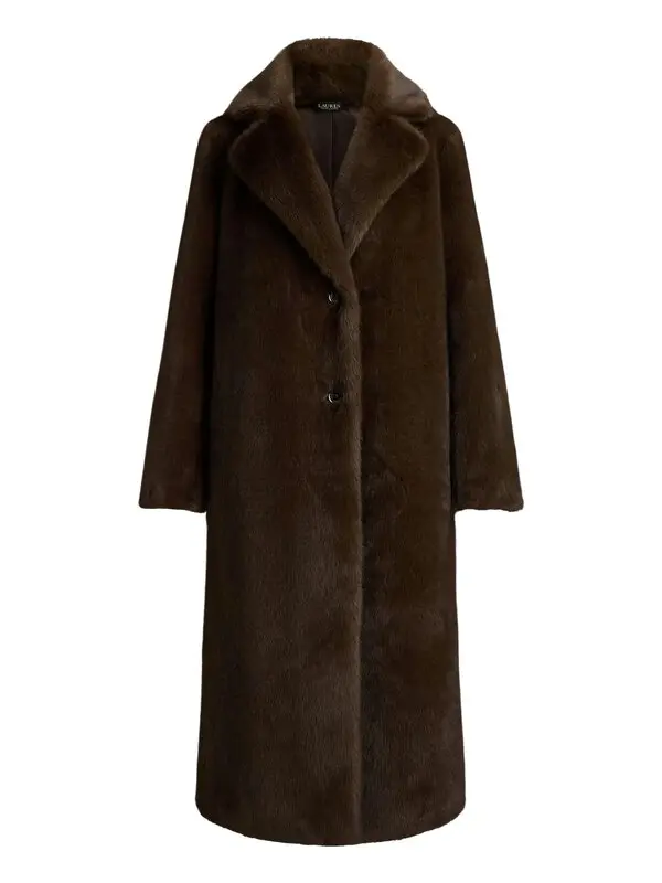 Ralph Lauren Single-breasted Coat By - Brown