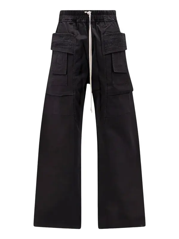 Rick Owens Creatch Trousers By - Black