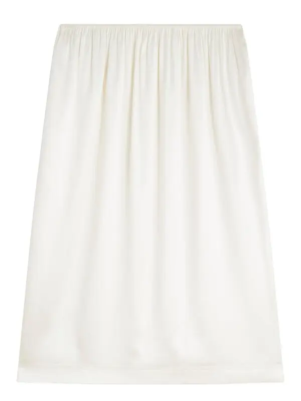 Phoebe Philo Slip Skirt - Ivory