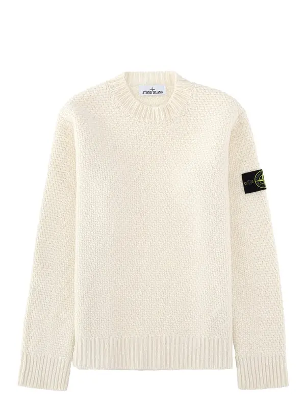 Stone Island Maglione Oversize - Ivory