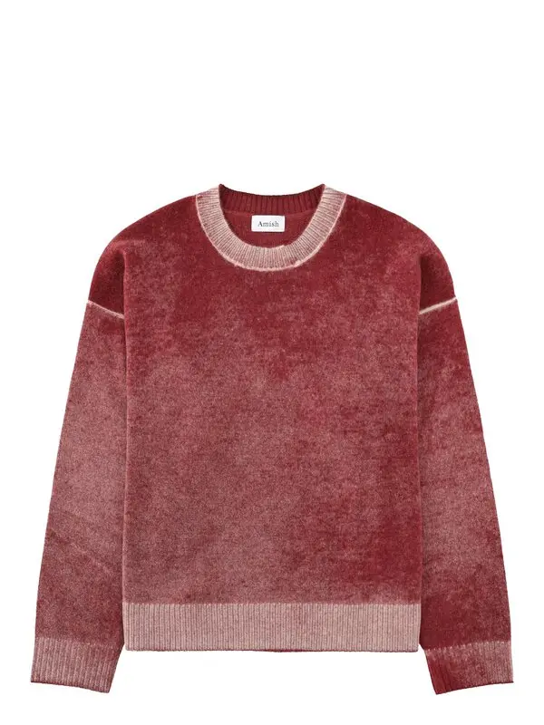 AMISH SUPPLIES Maglione In Lana - Red