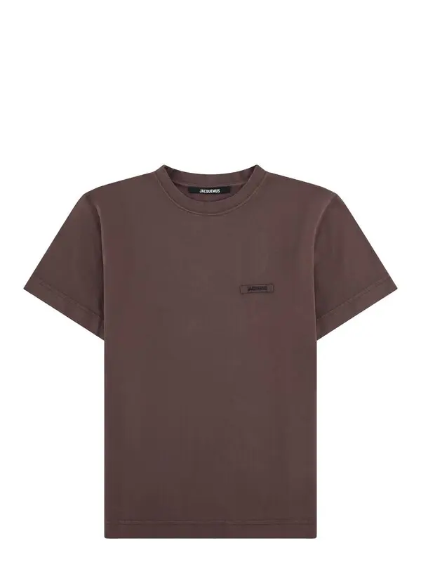 Jacquemus T-shirt Gros Grain - Brown