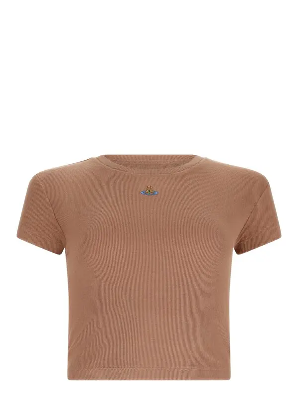 VIVIENNE WESTWOOD T-shirt "baby Peru - Brown