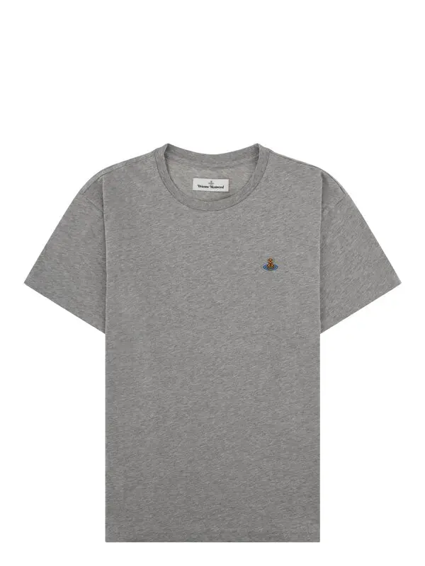 VIVIENNE WESTWOOD T-shirt Con Logo - Grey