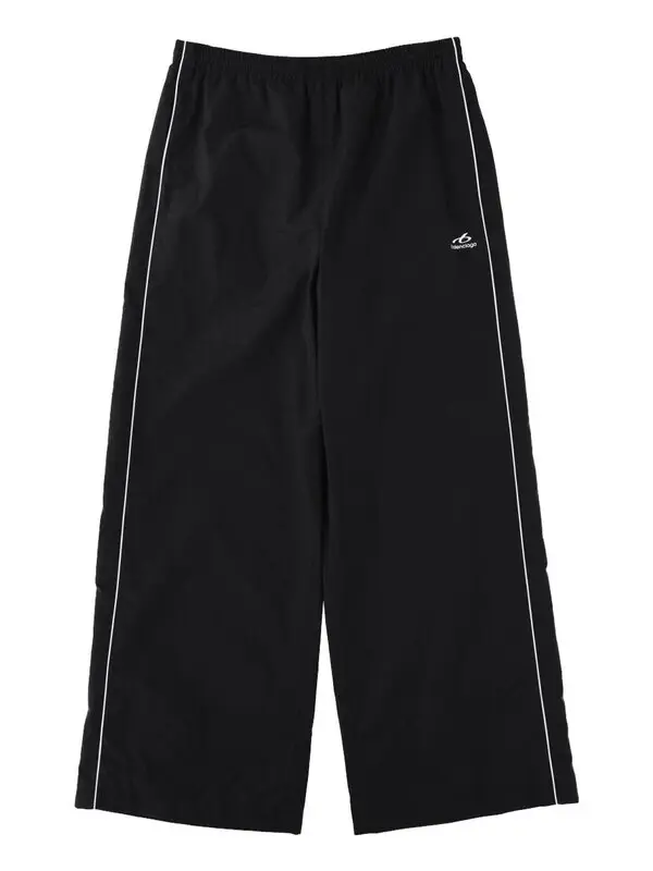 Balenciaga Cotton Trousers Made In Italy - Black