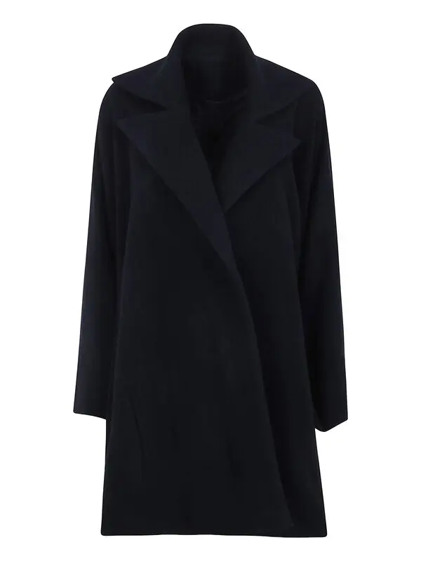 Yohji Yamamoto Coat Cuffs Point - Black