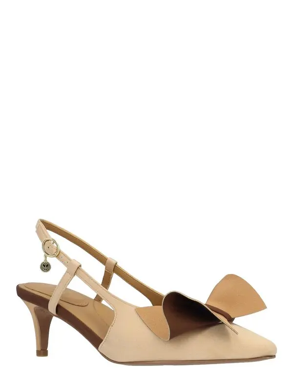 J. Reneé Hilarina Slingback Pump - Beige/brown