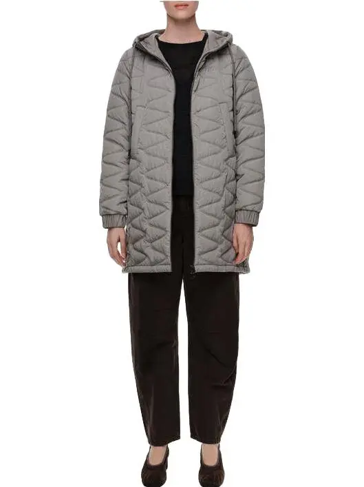 Bimba Y Lola Mid-length Puffer Jacket - Grey
