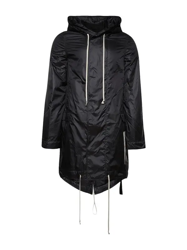 Rick Owens Fishtail Parka - Black