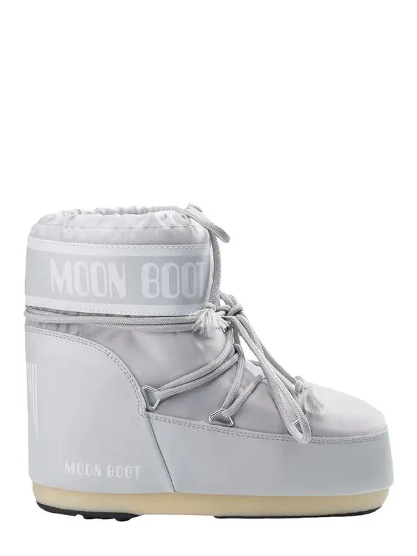 Moon Boot Icon Nylon Low Boot 'glacier - Grey