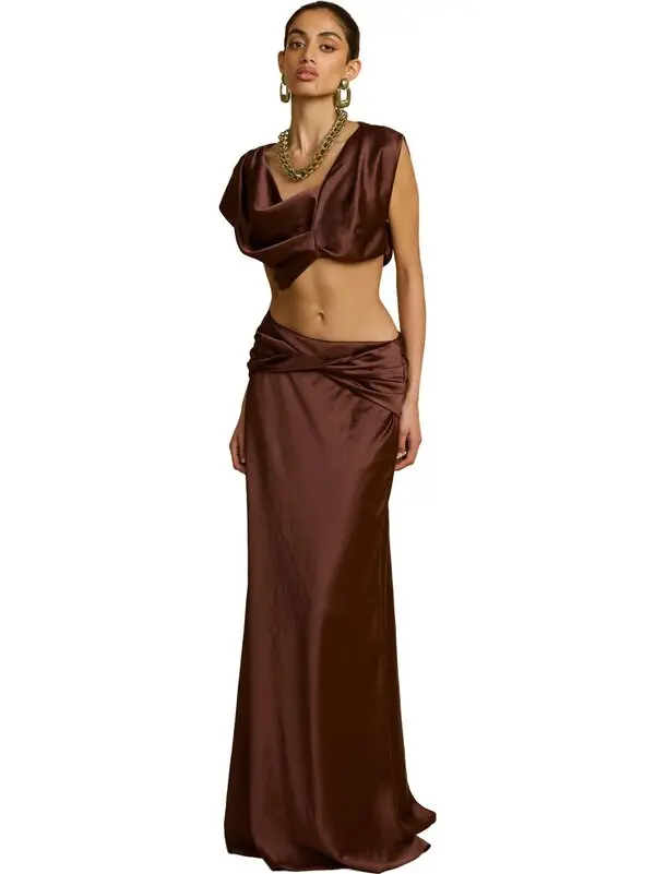 Arcina Ori Andi Skirt - Cacao