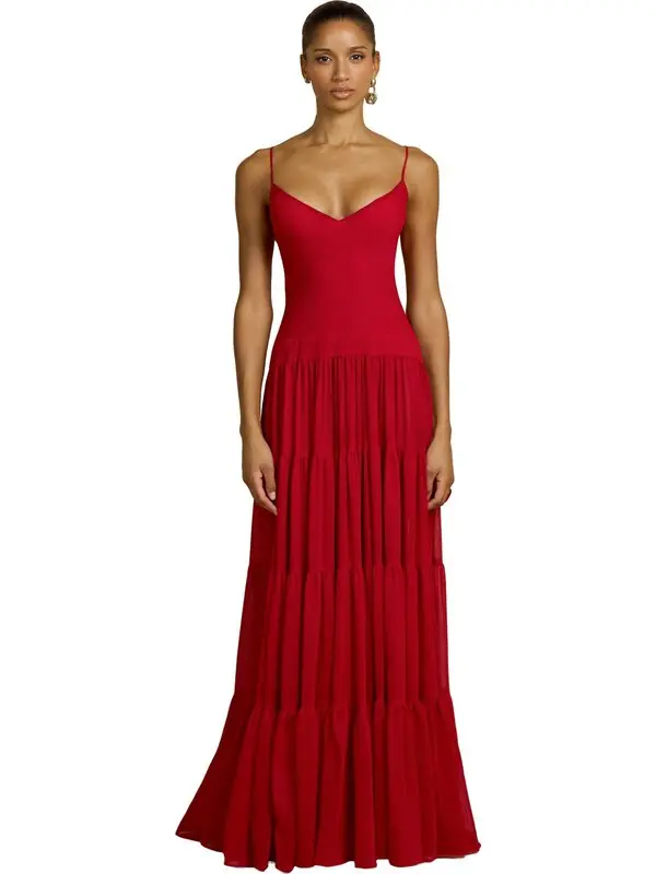 Arcina Ori Delphina Dress - Red