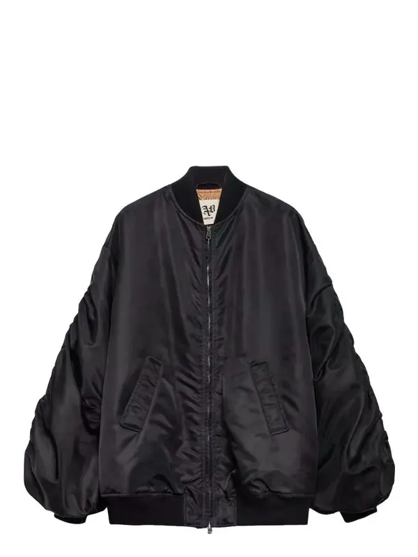 ANIYE BY Kate Oversized Bomber Jacket - Black