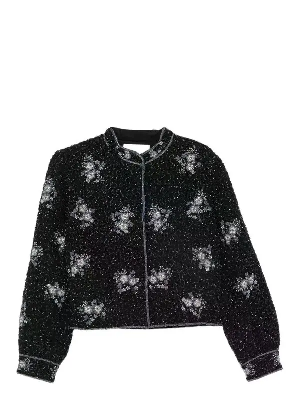 Antik Batik Biba Sequin-embellished Jacket - Black