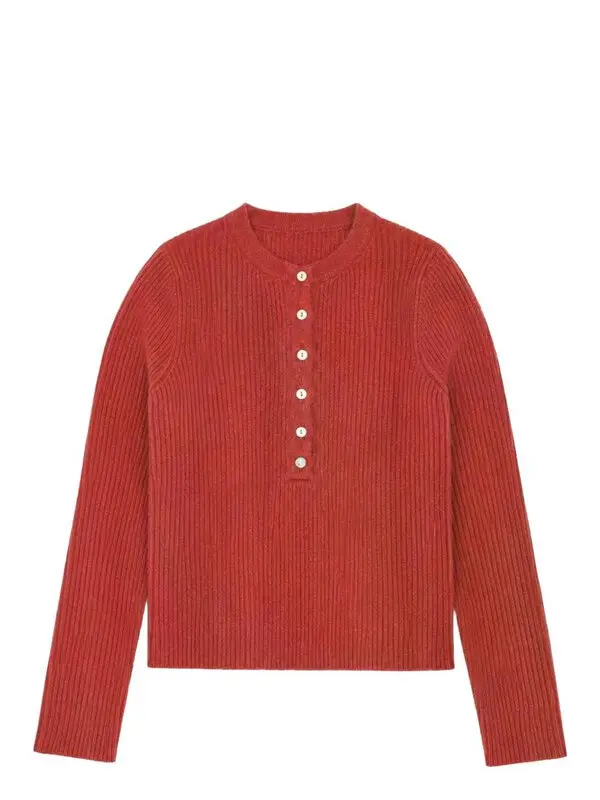 FORTELA Lou Ribbed-knit Sweater - Orange