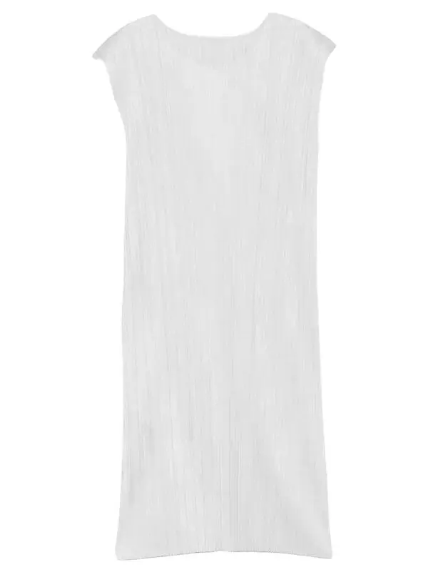 Issey Miyake Pleats Please Midi Dress - Grey