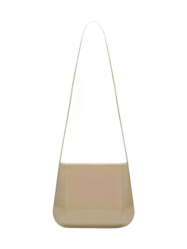 FANE Loge Glossy Shoulder Bag - Neutrals