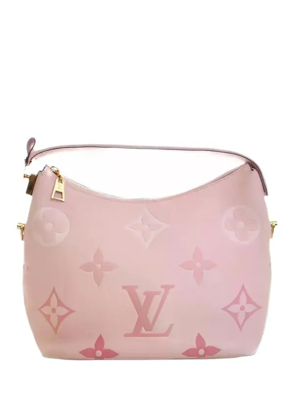 LOUIS VUITTON 2021-2026 Monogram Giant Empreinte The Pool Marshmallow Pm Satchel - Pink