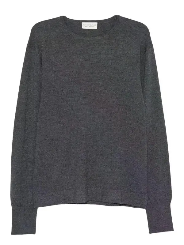 Officine Générale Nina Crew-neck Sweater - Grey