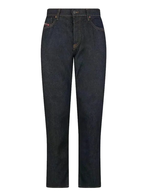 DIESEL® Five-pocket Straight-leg Jeans - Blue