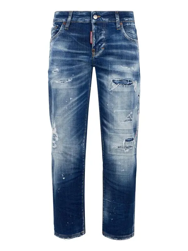 Dsquared2 Medium Wash Jenna Jeans - Blue