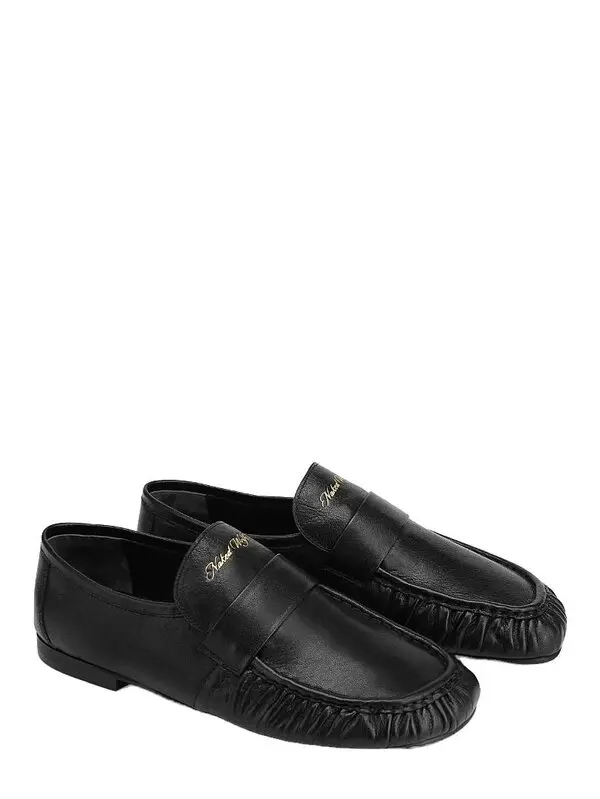 NAKED WOLFE Wall Street Leather Loafer - Black