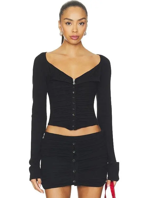 Miaou Sophie Corset - Black