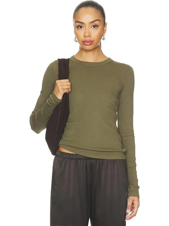 Cotton Citizen The Verona Shirt In Green - Fern