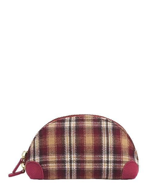 Stoney Clover Lane Curved Mini Pouch - Plaid