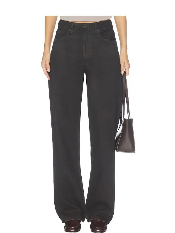 AGOLDE Arc Jean In Brown - Deep Roast