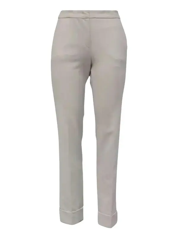 Emporio Armani 2010s Slim-cut Trousers - Neutrals