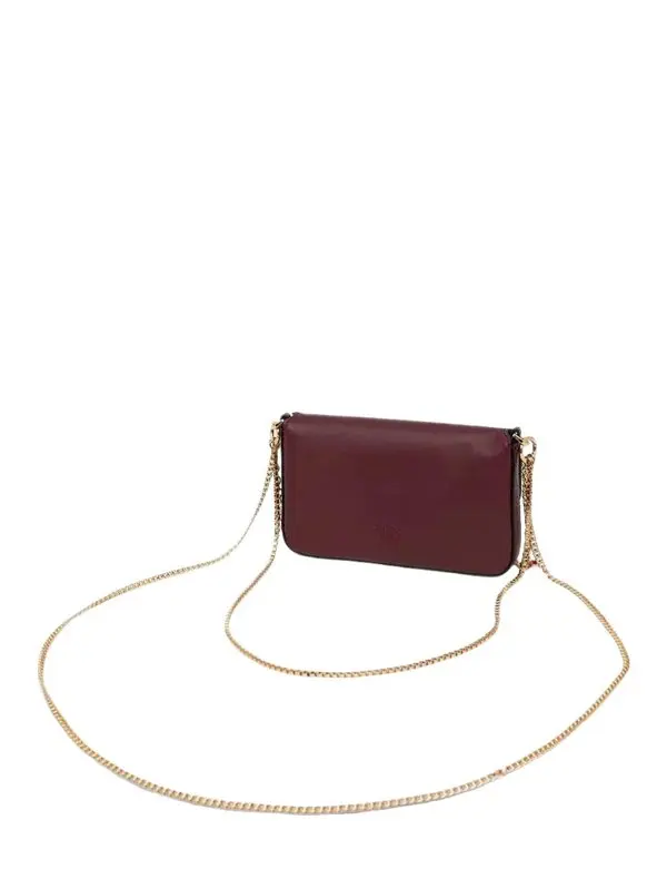 Pinko Charm-embellished Chain-strap Tote Bag - Red