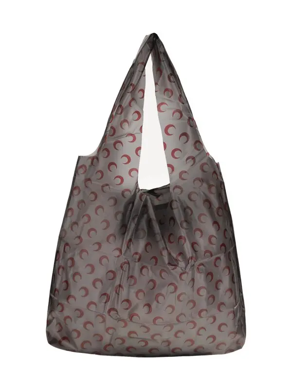 MARINE SERRE Luna Tote Bag - Black