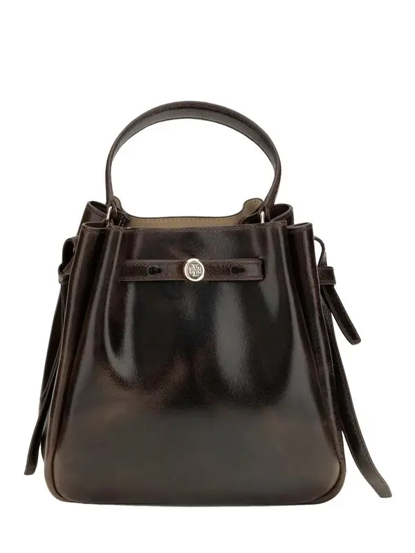 Tory Burch Romy Bucket Bag - Brown