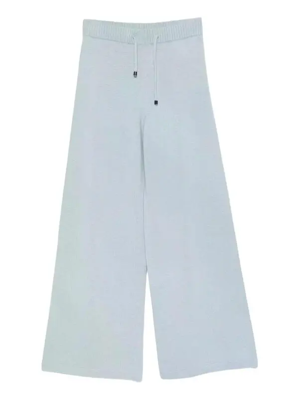 DRUMOHR Drawstring Wide-leg Trousers - Blue