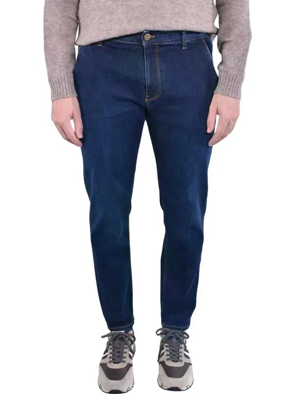 RE-HASH Five-pocket Jeans - Blue