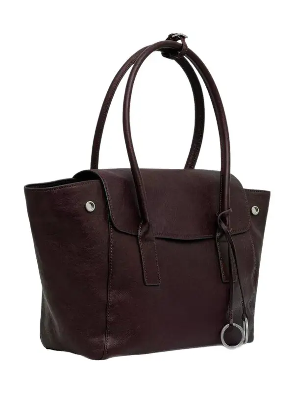 Marc O'polo Large Gaby Leather Flap-top Tote Bag - Red