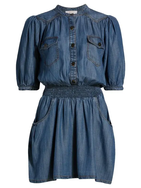 Ramy Brook Norman Minidress - Chambray
