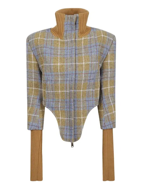 VIVIENNE WESTWOOD Historical Wool Bomber Jacket - Multi