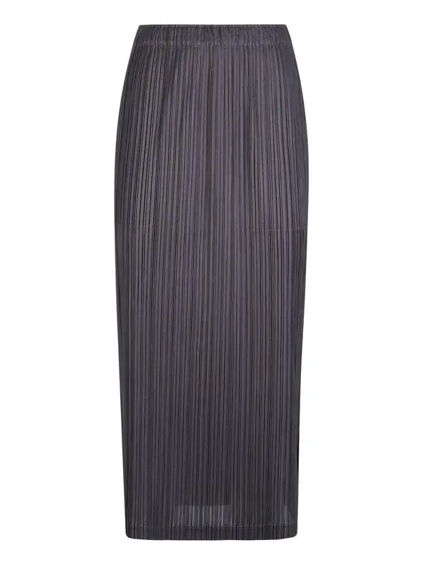 Issey Miyake Pleated Mini Skirt In Polyester - 17